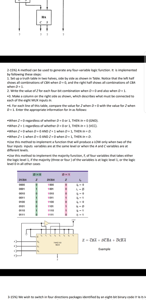 Solved HA 2-15%) A method can be used to generate any | Chegg.com