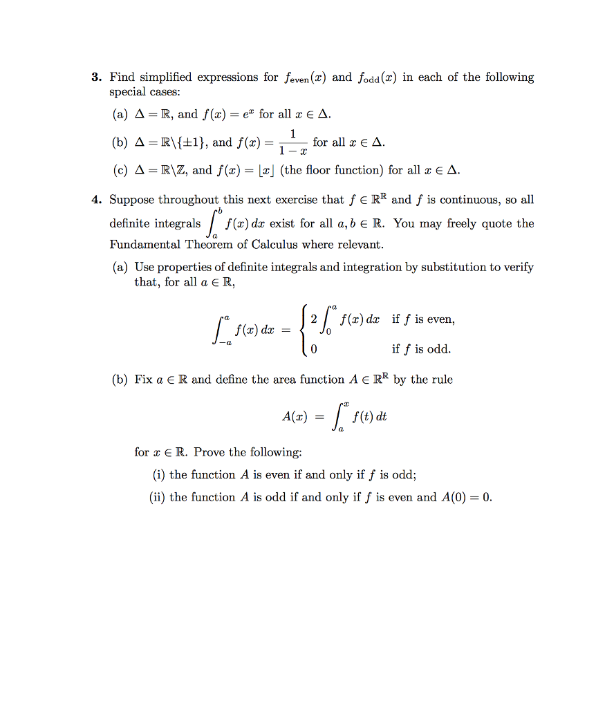 Solved Consider a nonempty subset Δ of R that is closed | Chegg.com