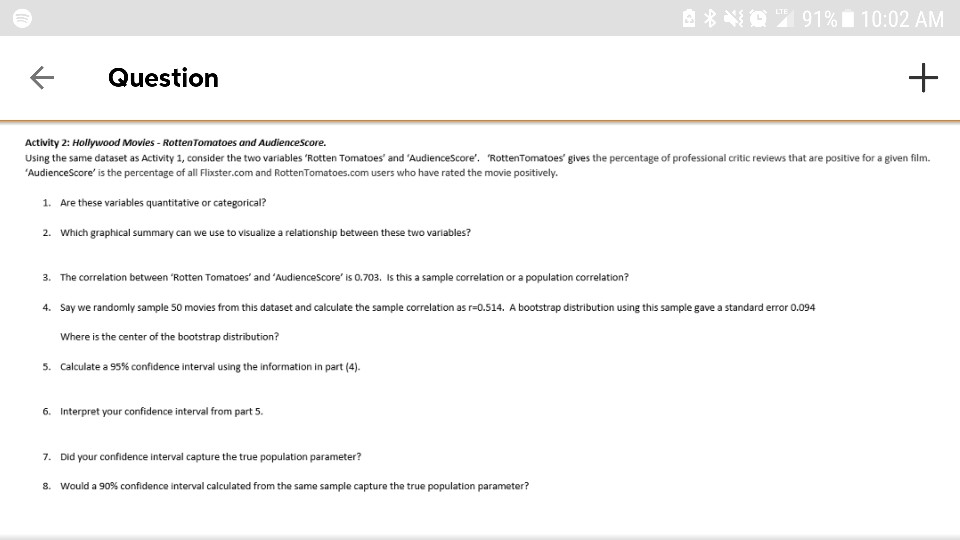 Statistics 200: Lab Activity for Section 4.5 and | Chegg.com