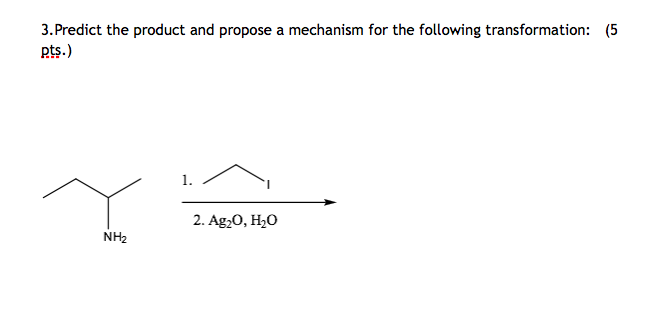 Solved Predict the product and propose a mechanism for the | Chegg.com