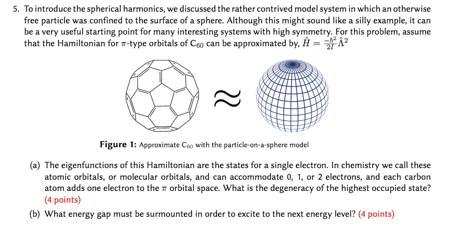 To introduce the spherical harmonics, we discussed | Chegg.com