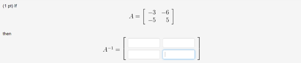 Solved (1 pt) True False Problem Enter Tor F depending on | Chegg.com