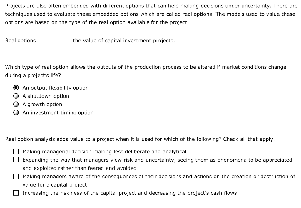 Solved 8. Comparison of alternative decision criteria Aa Aa | Chegg.com