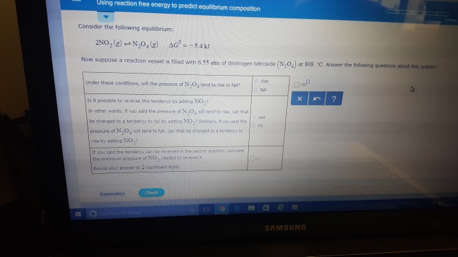 Solved Consider the following equilibrium: 2NO_2 (g) N_2 | Chegg.com Solved Consider the following equilibrium: 2NO_2 (g) N_2 | Chegg.com