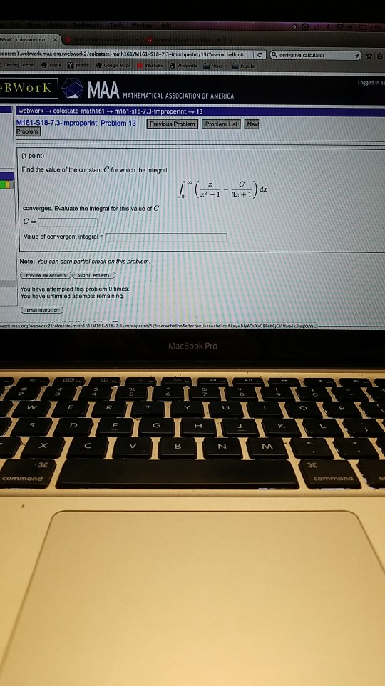 Solved ourses1.webwork.maa org/webwork2/colstate | Chegg.com