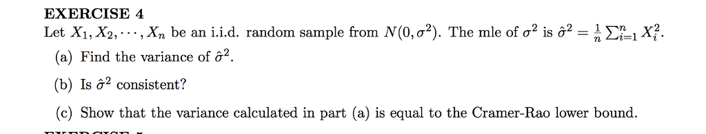 Solved Let X1, X2, · · · , Xn be an i.i.d. random sample | Chegg.com