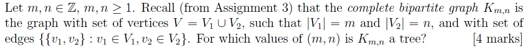 Solved Let m, n Z, m, n greaterthanorequalto 1. Recall | Chegg.com
