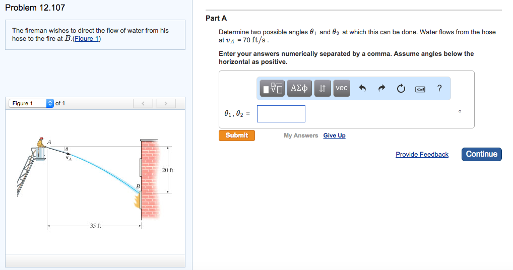 Solved Fundamental Problem 1217 Part A A Particle Is 
