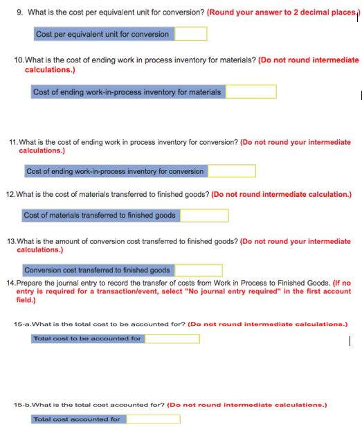 Solved The following information applies to the questions | Chegg.com