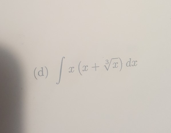 Solved evaluate the following indefinite integrals | Chegg.com Solved evaluate the following indefinite integrals | Chegg.com