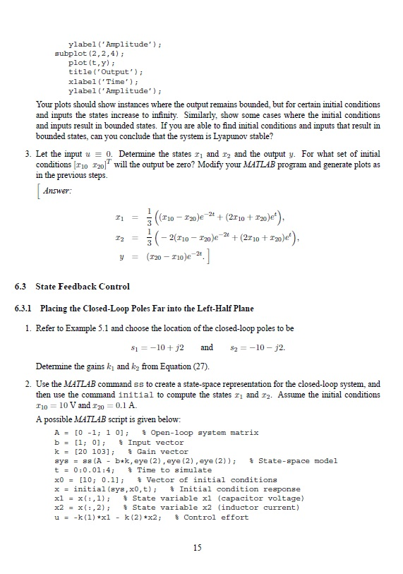 This is a proyect of engineering mathematics the | Chegg.com