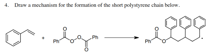Solved Draw a mechanism for the formation of the short | Chegg.com