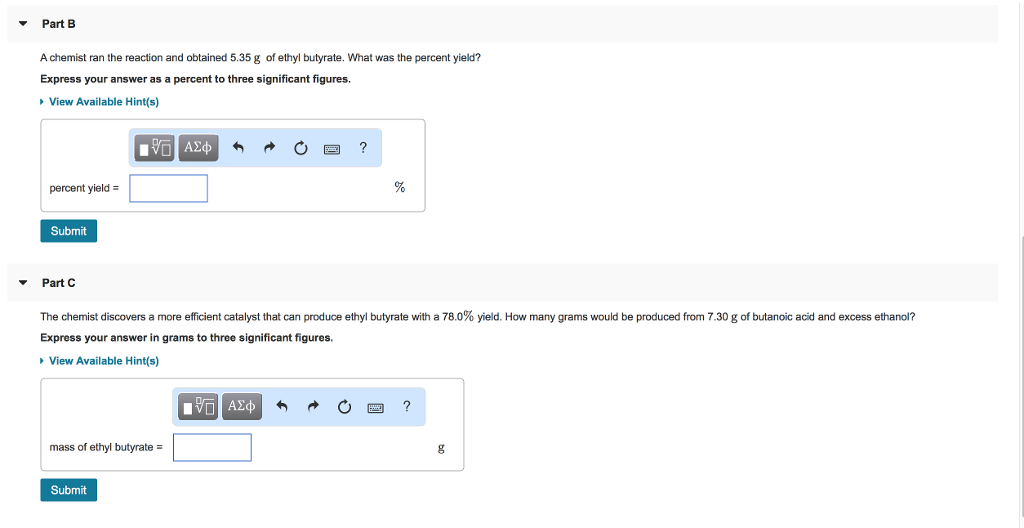 Solved Ethyl butyrate, CH CH2CH2 CO2CH2 CHs, is an | Chegg.com