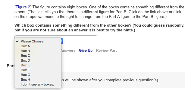 Solved Which box contains something different from the other | Chegg.com