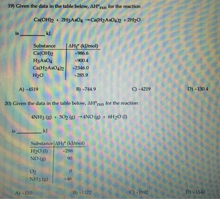 Solved 16) Given the following reactions Fe2O3 (s) + 3CO (s) | Chegg.com