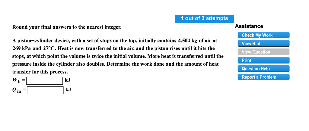 Solved Round your final answers to the nearest integer. A | Chegg.com