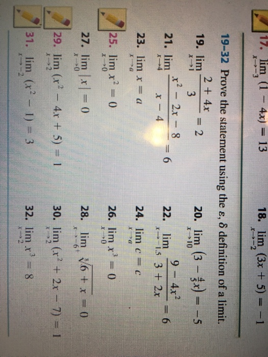 Solved Prove the statement using the epsilon, delta | Chegg.com