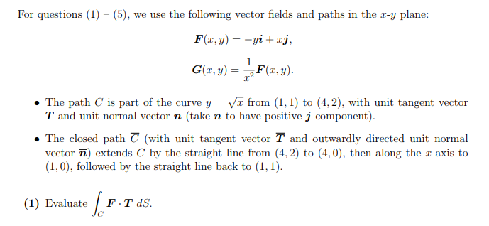 Solved For questions (1) -(5), we use the following vector | Chegg.com