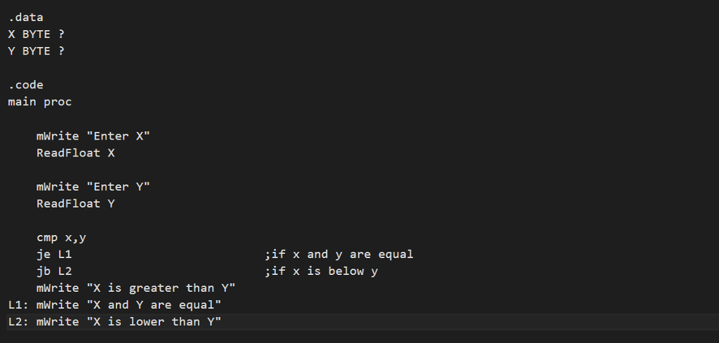 Implement the following C code in assembly language | Chegg.com