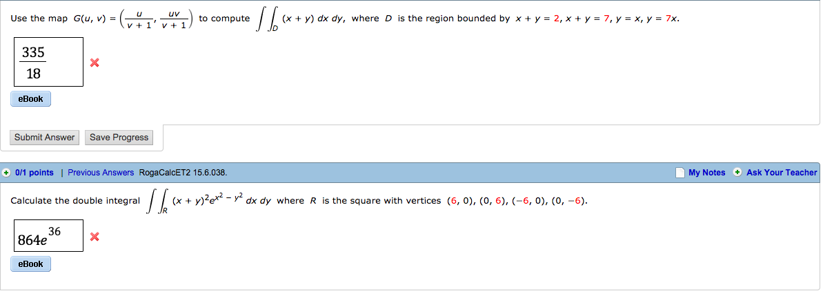 Solved the map G(u, v) = u v + 1 , uv v + 1 to compute D (x | Chegg.com