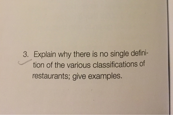 Solved Explain why there is no single definition of the | Chegg.com