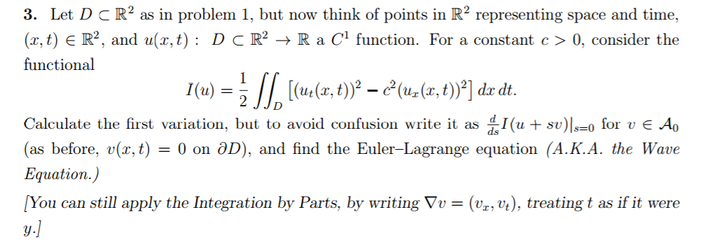 Let D ⊂ R 2 be a bounded open set with smooth | Chegg.com