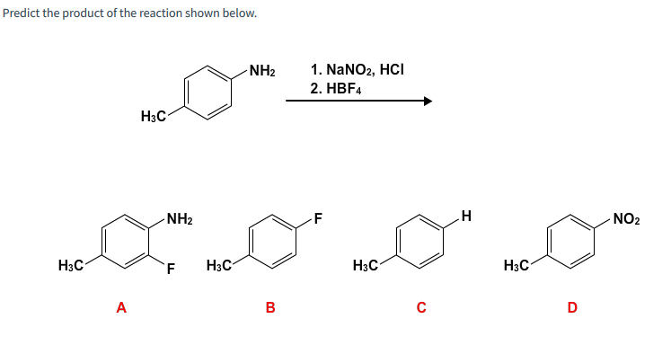 Solved Predict the product of the reaction shown below. 1. | Chegg.com