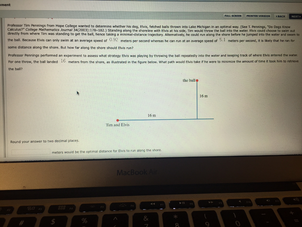 Solved Professor Tim Pennings from Hope College wanted to | Chegg.com