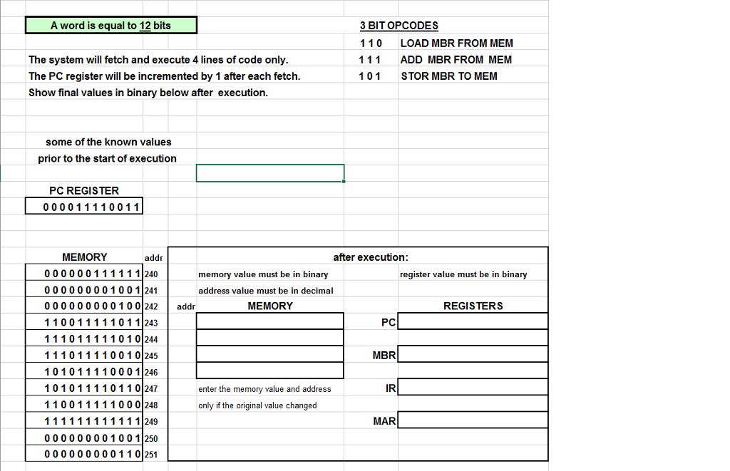 Solved The system will fetch and execute 4 lines of code | Chegg.com