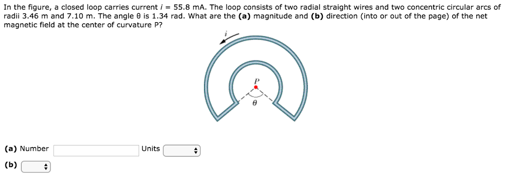 Solved In the figure, a closed loop carries current l = 55.8 | Chegg.com