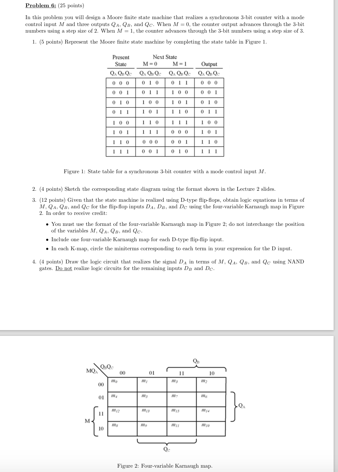 Solved Problem 6: (25 points) In this problem you will | Chegg.com