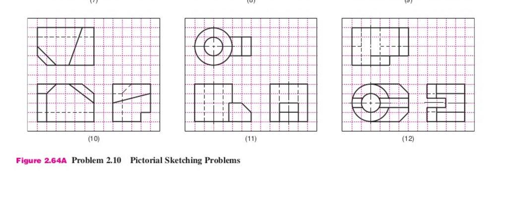 Solved ---+-----+F 11) Figure 2.64A Problem 2.10 Pictorial | Chegg.com