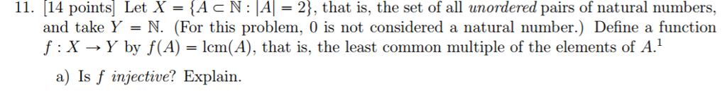 Solved b) Is f surjective? Explain. c) Is f bijective? Why | Chegg.com