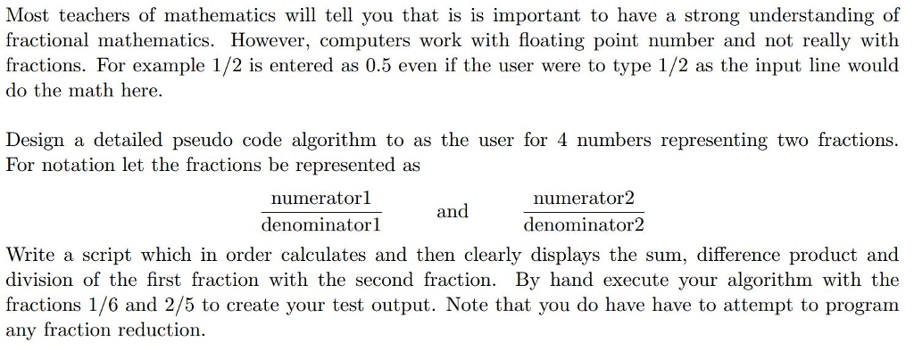 Solved MATLAB: Most teachers of mathematics will tell you | Chegg.com