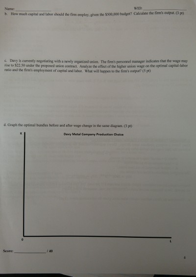 Solved 3. Numerical Problem 2: Solving Optimal Input Choice | Chegg.com