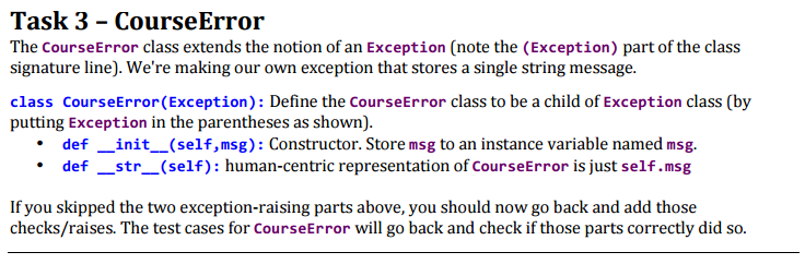 Solved In Python Classes Allow Us To Define Entirely New 6643
