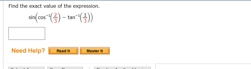 Solved Find the exact value of the expression. | Chegg.com