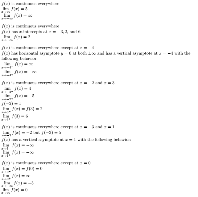 Solved f(x) is continuous everywhere lim f(x) -5 lim f(x)=00 | Chegg.com