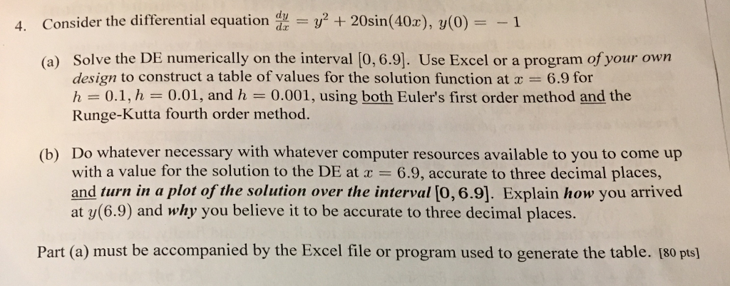 Solved You can use excel, matlab or any other computer | Chegg.com