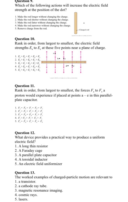 Solved Which of the following actions will increase the | Chegg.com