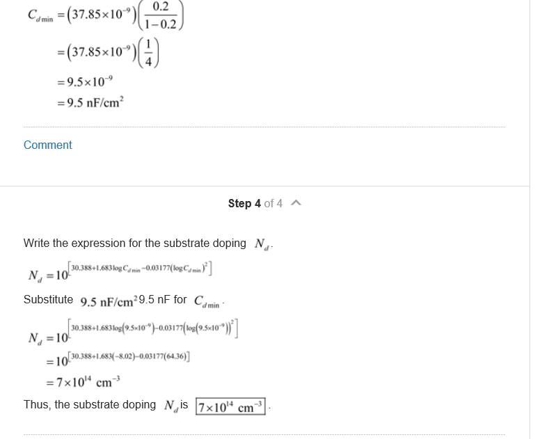 1.how can i get substrate dopping#N#2.i can't | Chegg.com