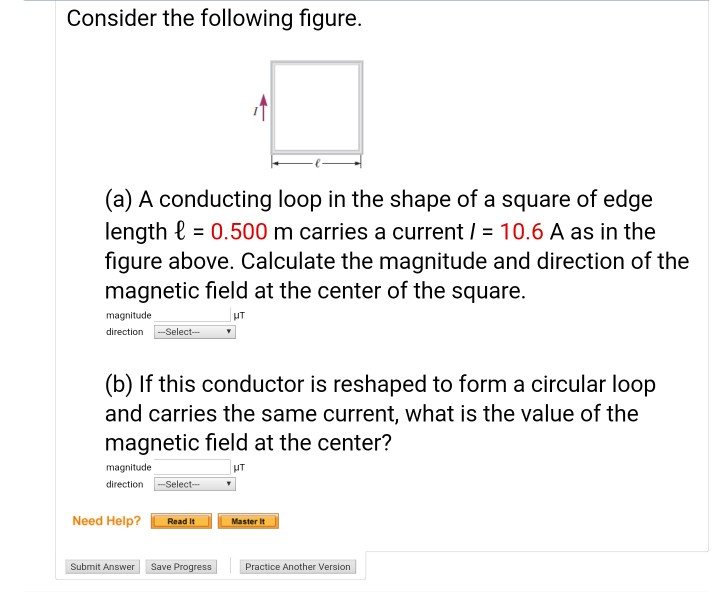 Solved Consider the following figure. (a) A conducting loop | Chegg.com