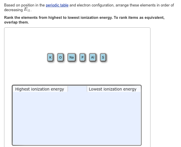 Solved Based on position in the periodic table and electron | Chegg.com