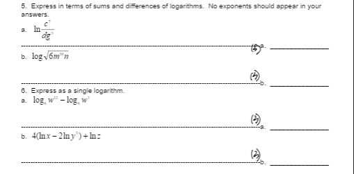 Solved Express in terms of sums and differences of | Chegg.com