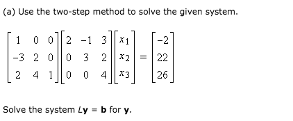 Solved 1.40 If the n × n matrix A can be expressed as A = | Chegg.com