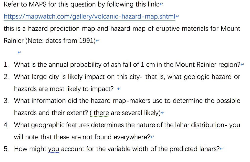 Solved Refer to MAPS for this question by following this | Chegg.com