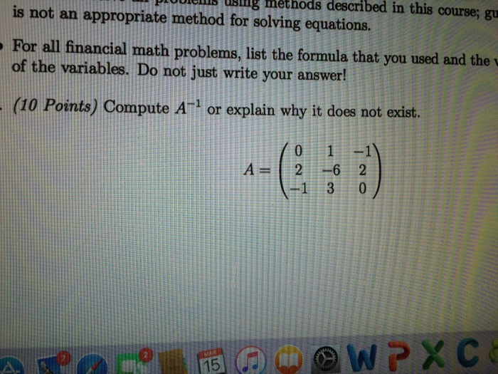 Advanced Math Archive | March 15, 2016 | Chegg.com