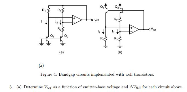 Solved Determine V_ref as a function of emitter-base voltage | Chegg.com