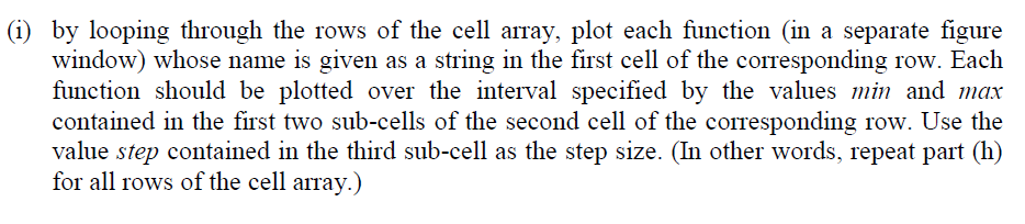 You are to create a cell array called cellar that | Chegg.com