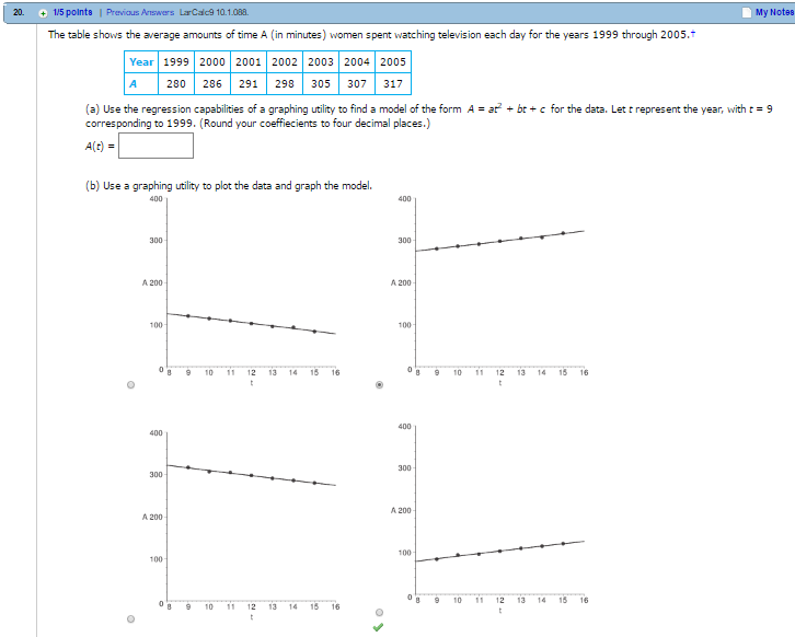 Solved My Notes 20. 115 points I Previaus Aerswers Larcac9 | Chegg.com